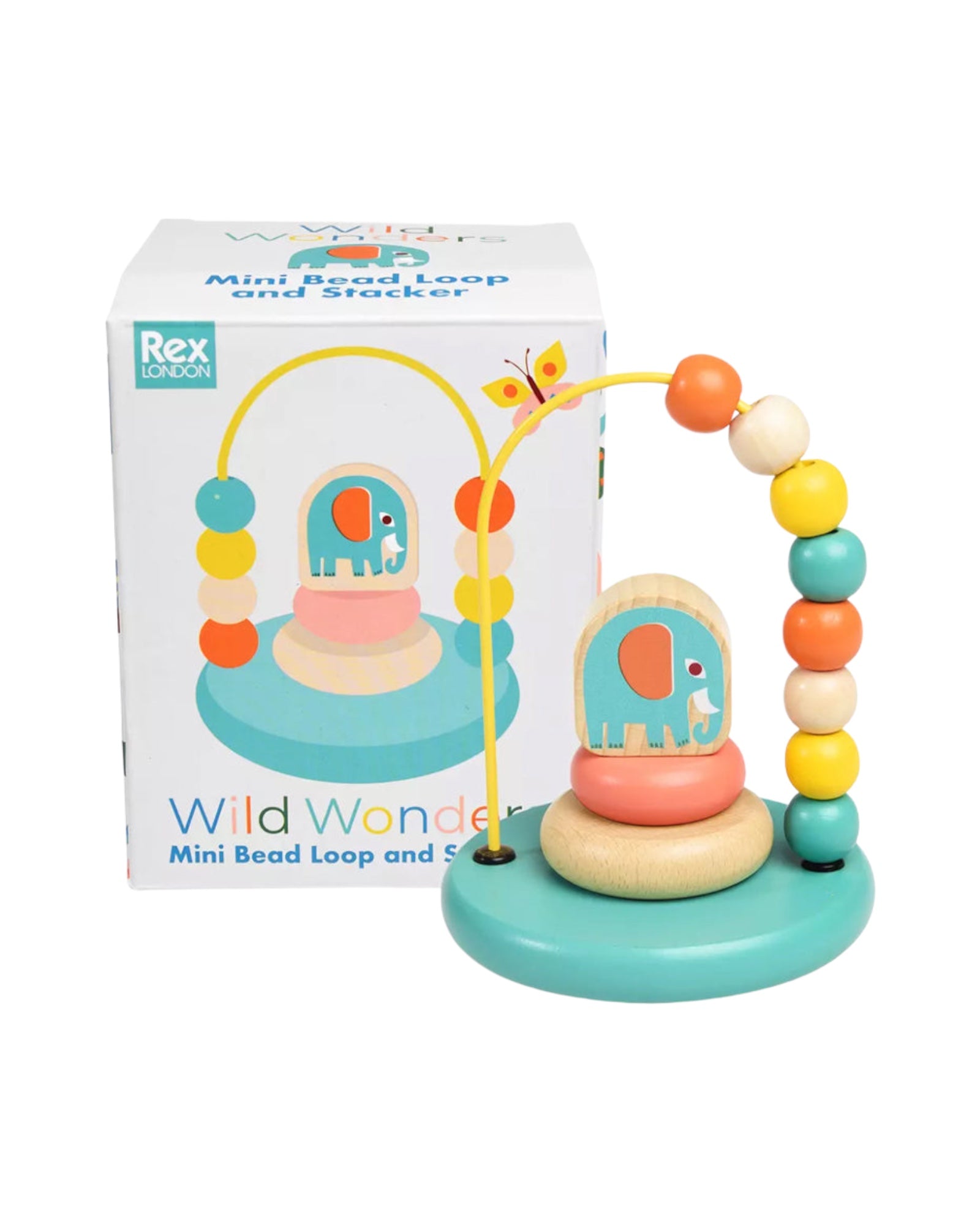 Mini Bead Loop and Stacker Toy - Wild Wonders – nomadstore