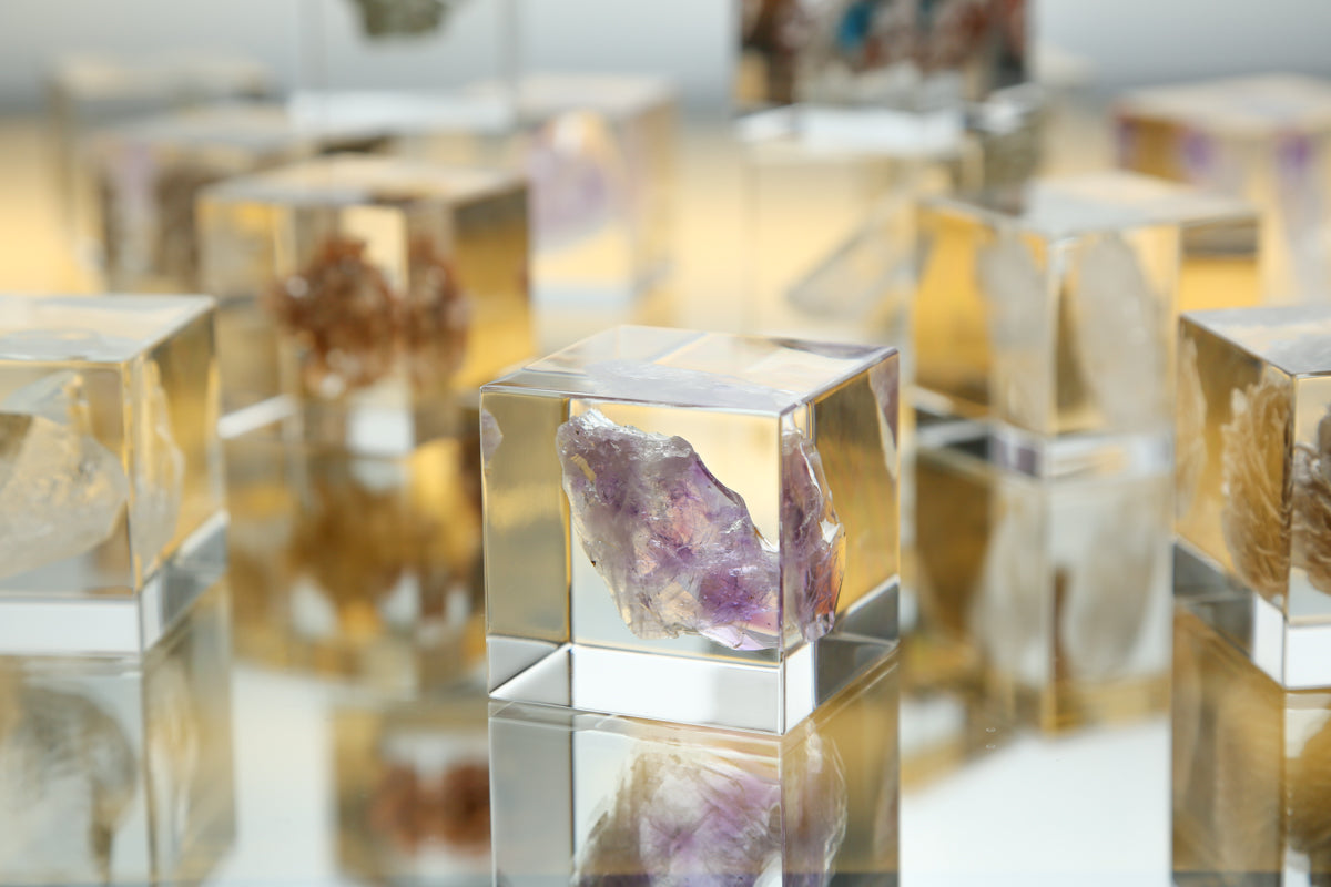Sola Cube Mineral - Amethyst – nomadstore